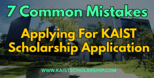 KAIST Scholarship - South Korea Fully Funded
